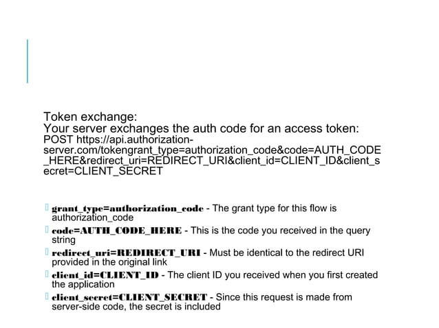 Securing RESTful API | PPT