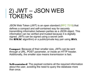 Securing RESTful API | PPT