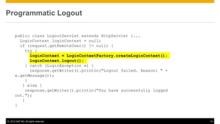 SAP HANA Cloud – Virtual Bootcamp Securing SAP HANA Cloud Applications ...