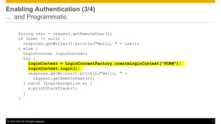 SAP HANA Cloud – Virtual Bootcamp Securing SAP HANA Cloud Applications ...