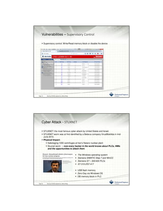 Securing SCADA | PDF