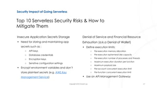 Securing Serverless Systems | PPTX | Cloud Computing | Internet