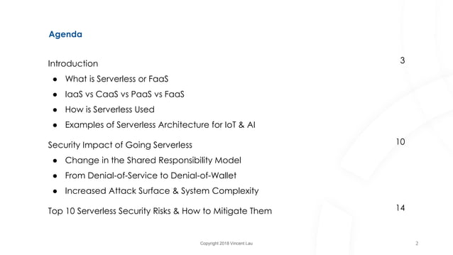 Securing Serverless Systems Pptx Cloud Computing Internet
