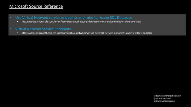 Securing Azure Sql Server | PDF