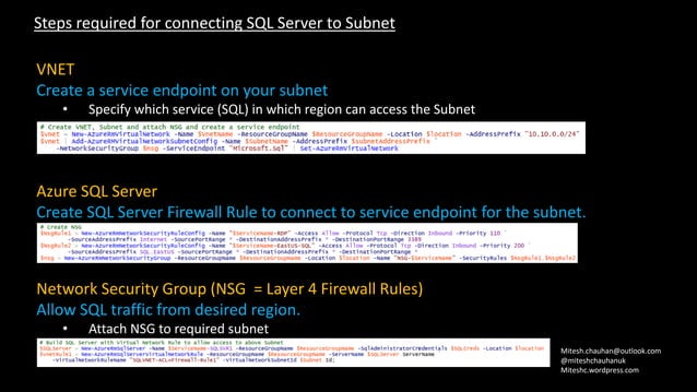 Securing Azure Sql Server | PDF