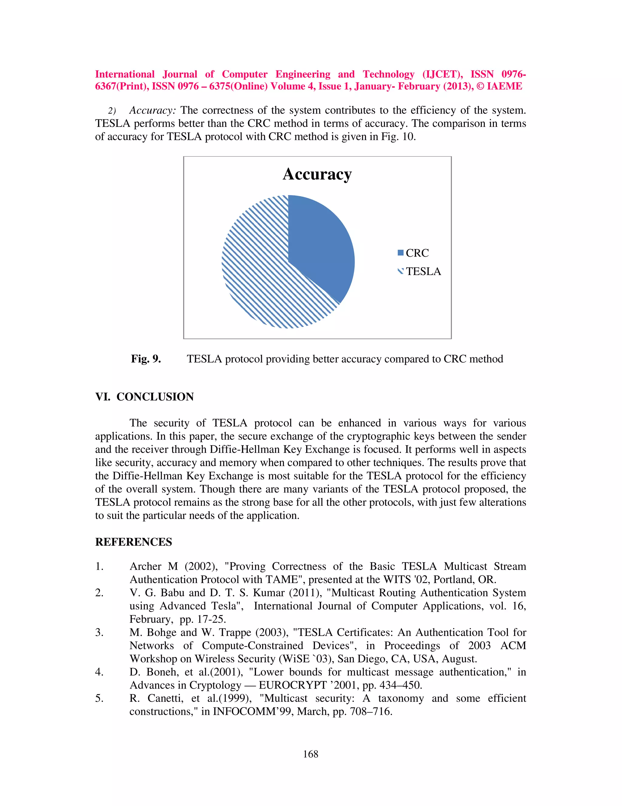 Securing tesla broadcast protocol with diffie hellman key exchange | PDF