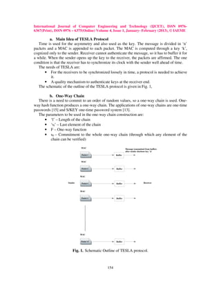 Securing tesla broadcast protocol with diffie hellman key exchange | PDF