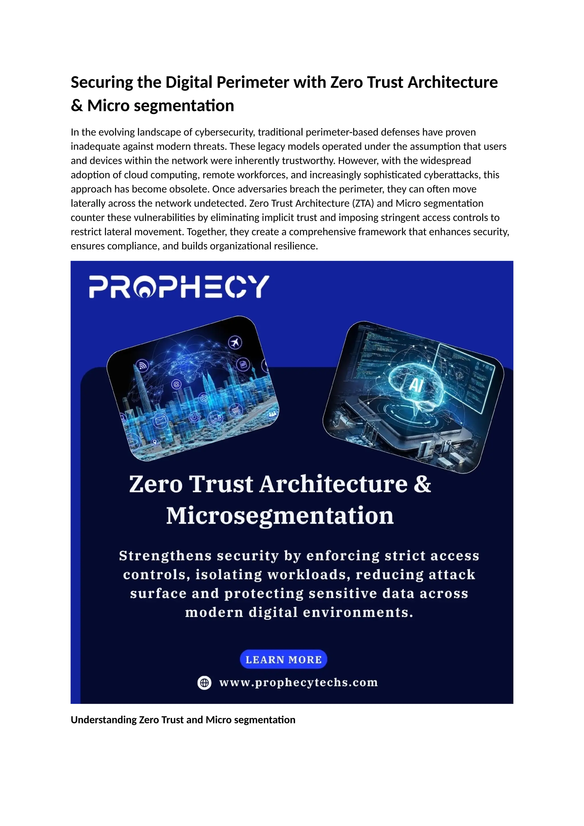Securing the Digital Perimeter with Zero Trust Architecture | DOCX