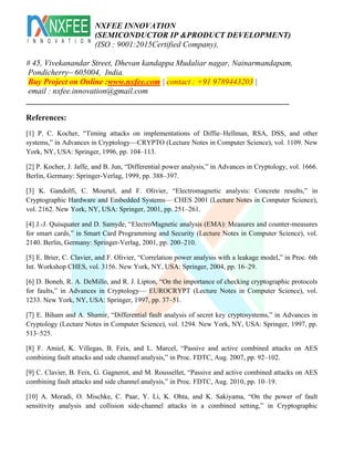 Securing the present block cipher against combined side channel analysis and fault attacks | PDF