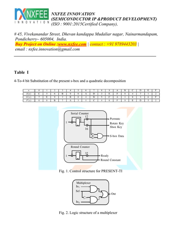 Securing the present block cipher against combined side channel analysis and fault attacks | PDF