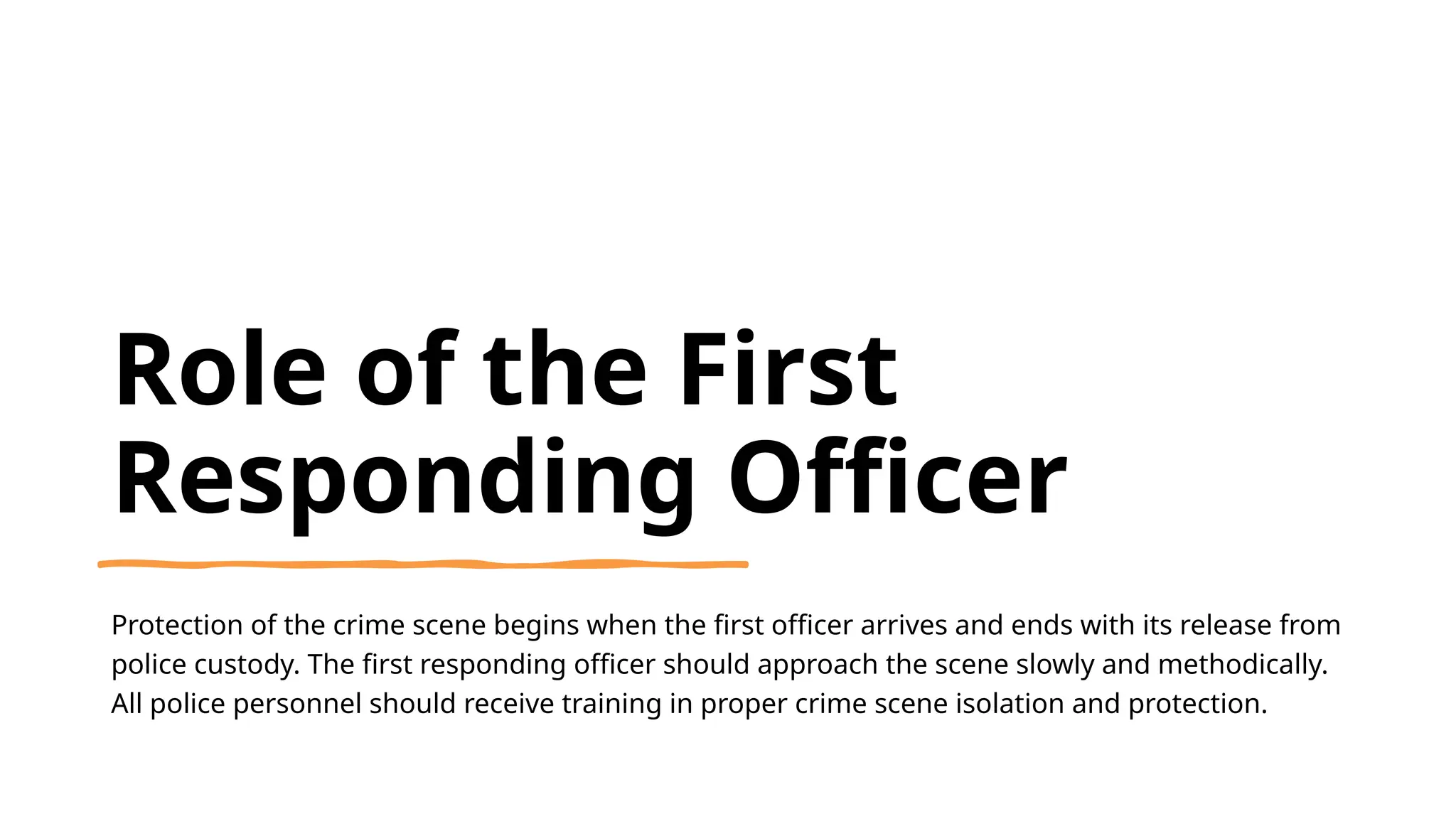 securing the scene of crime in forensic science.pptx