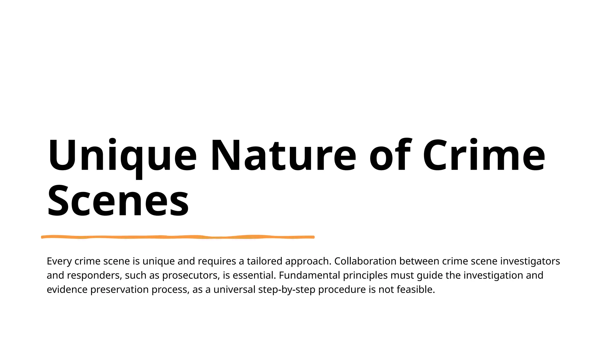 securing the scene of crime in forensic science.pptx