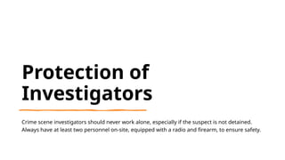 securing the scene of crime in forensic science.pptx