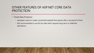 Securing your azure web app with asp.net core data protection | PPT