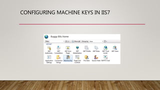 Securing your azure web app with asp.net core data protection | PPT
