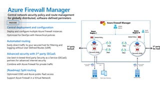 Securing your cloud perimeter with azure network security brk3185 ...