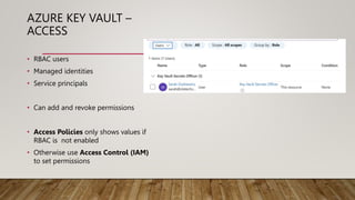 Passwordless Development using Azure Identity | PPTX | Cloud Computing | Internet