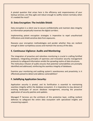 Securing Your Data - A Comprehensive Guide to Database Security.pdf | Databases | Computer ...