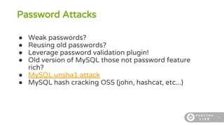 Securing your database servers from external attacks | PPT