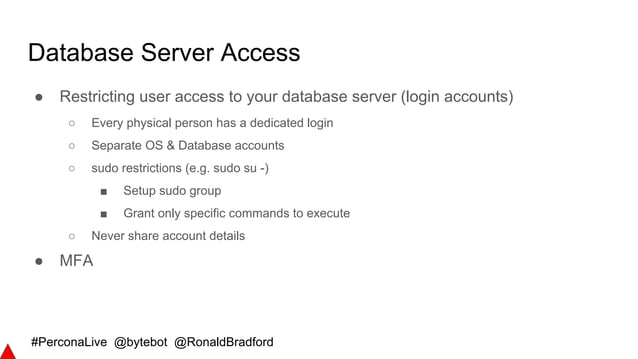 Securing Your Mysql Mariadb Server Data Pdf Databases Computer