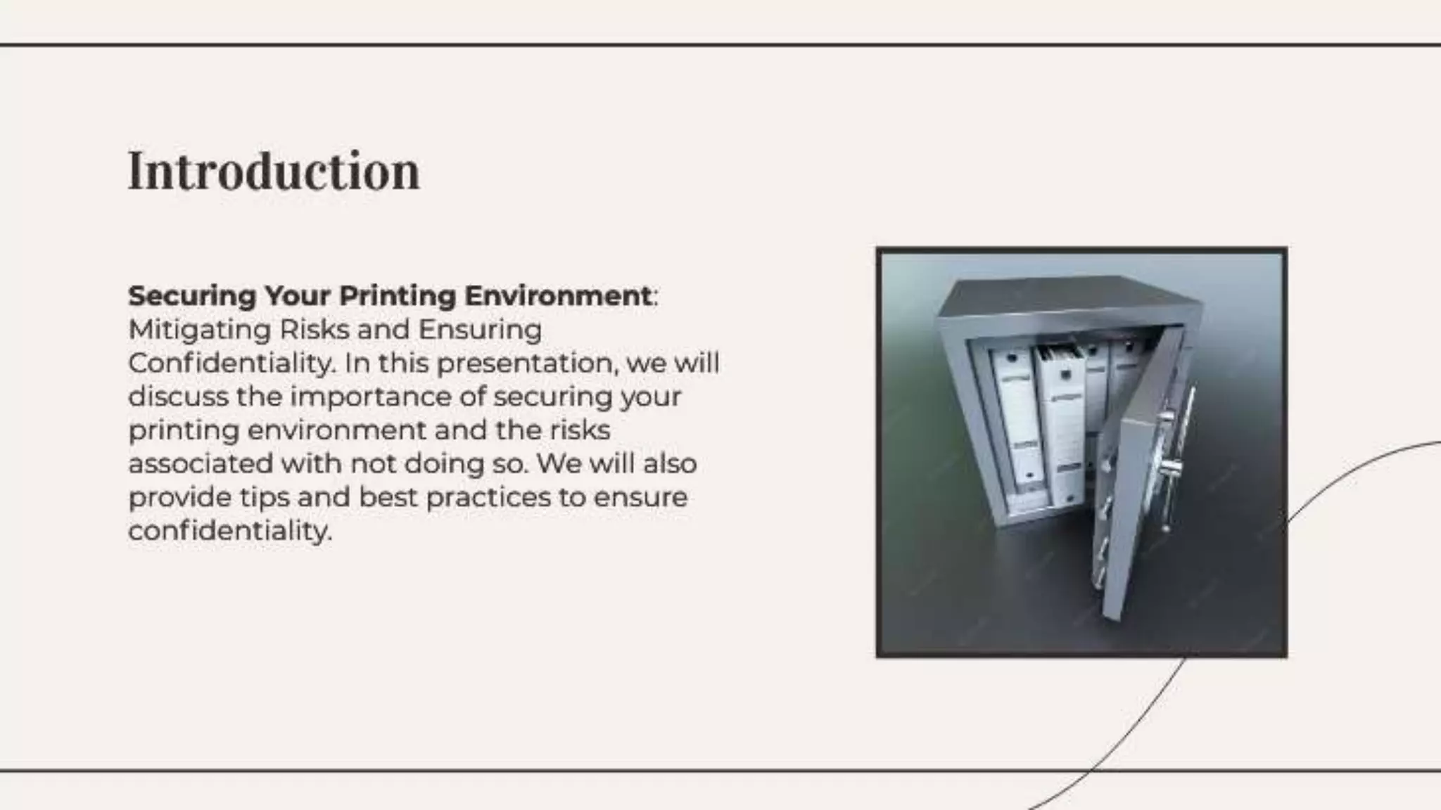 Securing Your Printing Environment Mitigating Risks and Ensuring ...
