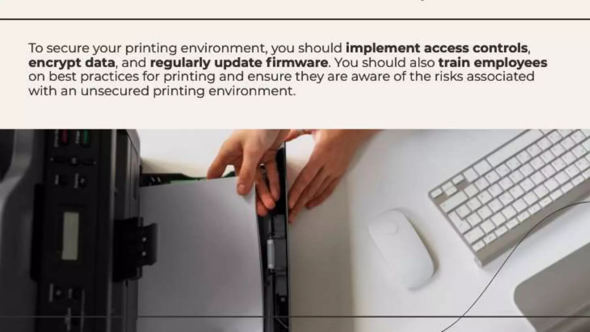 Securing Your Printing Environment Mitigating Risks and Ensuring ...
