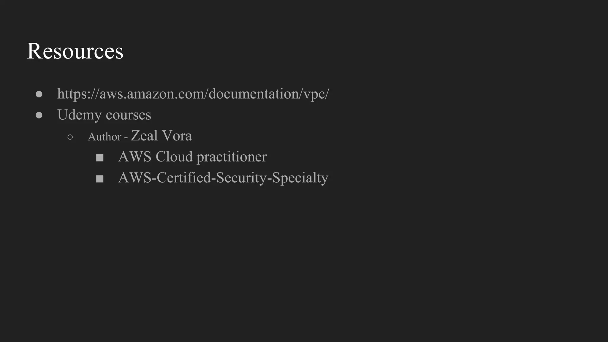 Securing your vpc in aws | PPT