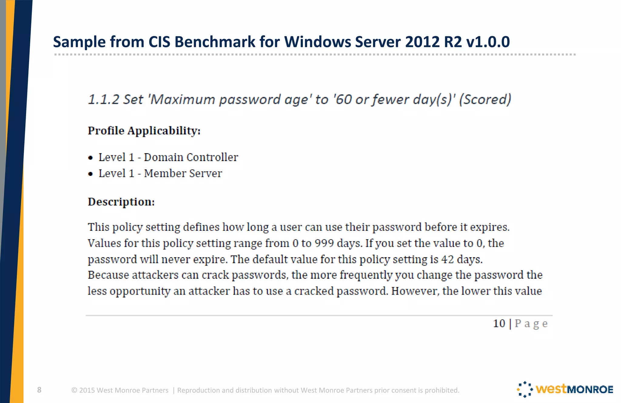 Securing your Windows Network with the Microsoft Security Baselines | PPT
