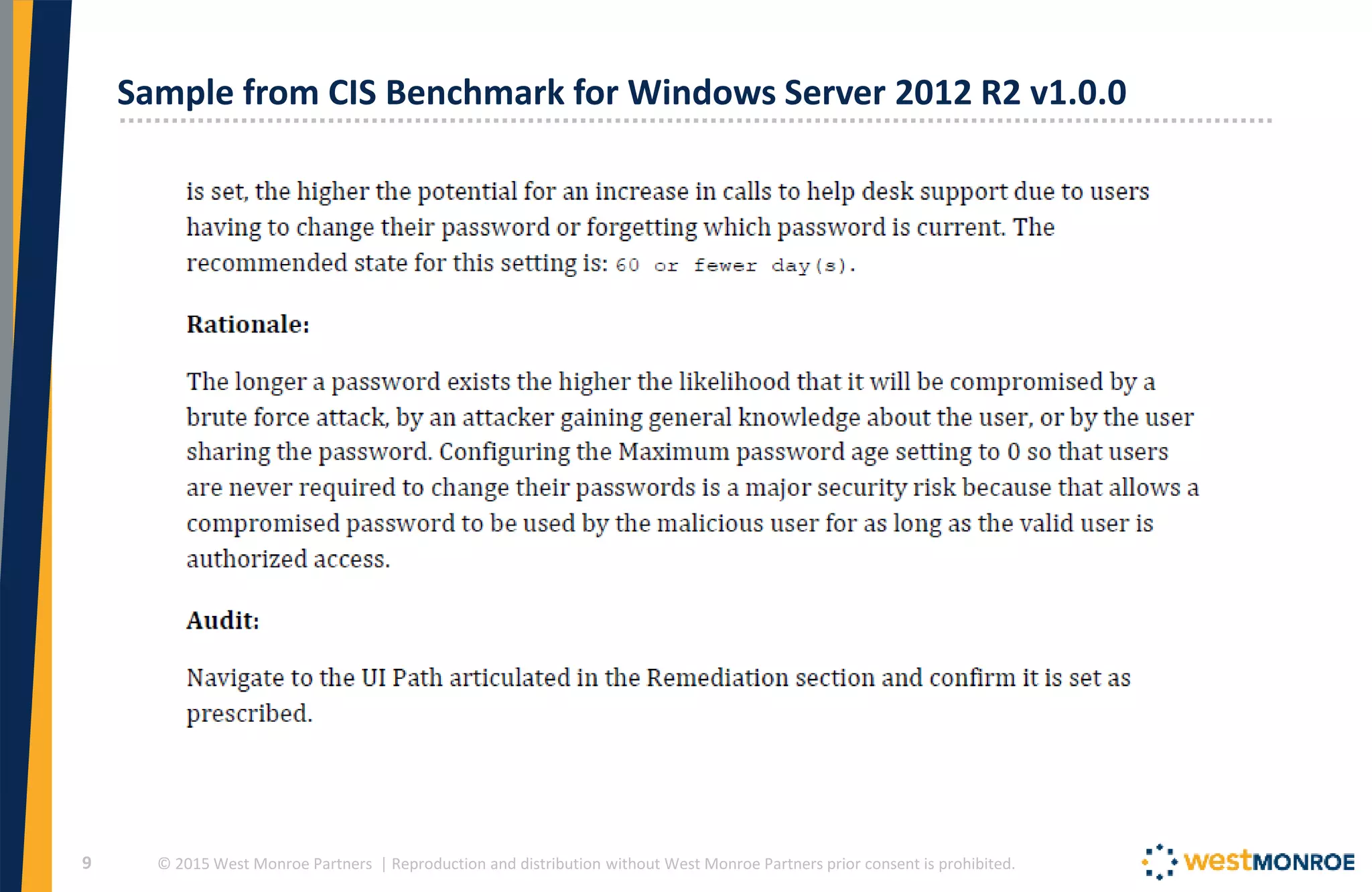 Securing your Windows Network with the Microsoft Security Baselines | PPT