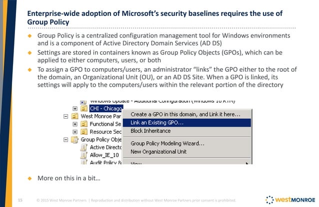 Securing your Windows Network with the Microsoft Security Baselines | PPT