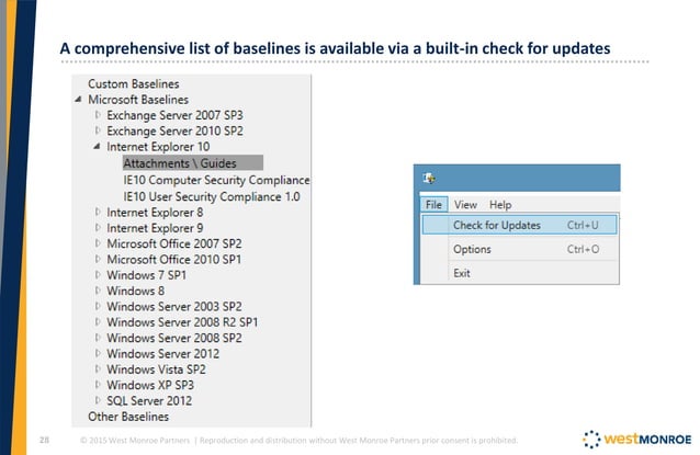 Securing your Windows Network with the Microsoft Security Baselines | PPT
