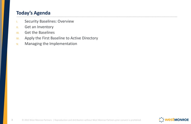 Securing your Windows Network with the Microsoft Security Baselines | PPT