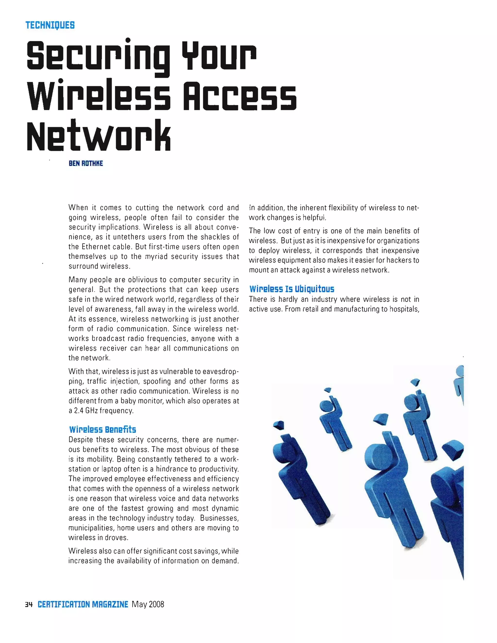 Securing Your Wireless Network | PDF