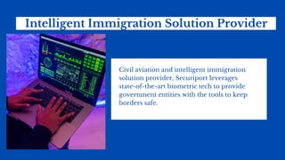 Securiport - A Border Security Company | PDF