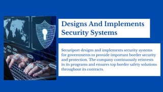 Securiport - A Border Security Company | PDF