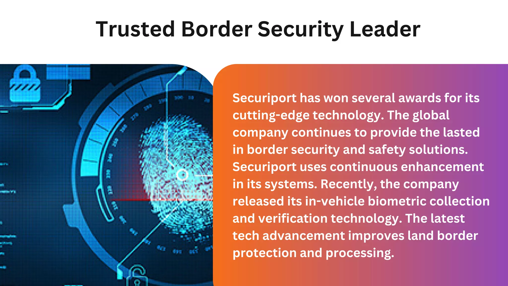 Securiport - A Border Security Systems Provider | PPT