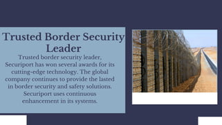 Securiport - Advanced Border Security Solutions | PPT