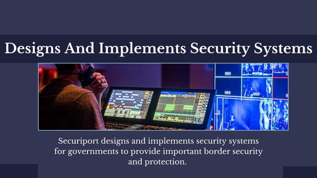 Securiport - Advanced Border Security Solutions | PPT