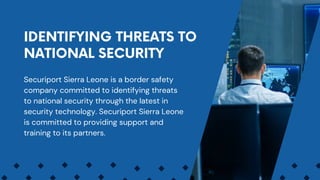 Securiport Sierra Leone - Utilizes Big Data | PDF
