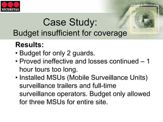 Securitas case study videofied | PPT