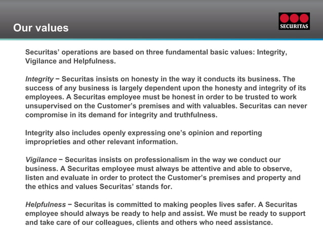 Securitas Generic Mobile | PPT