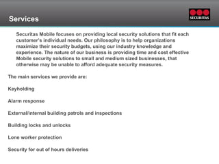 Securitas Generic Mobile | PPT