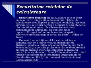 Securitatea pe internet | PPT