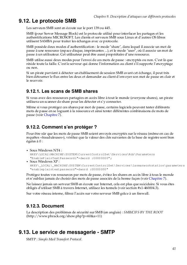 Securite informatique