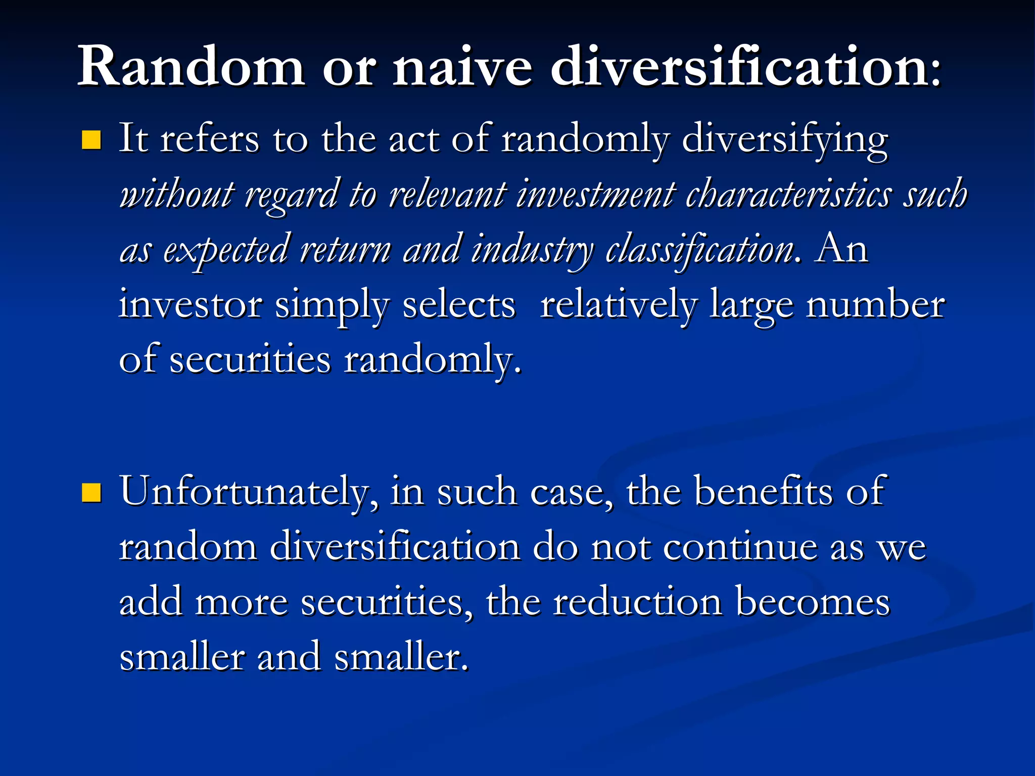 Securities analysis and portfolio management | PDF