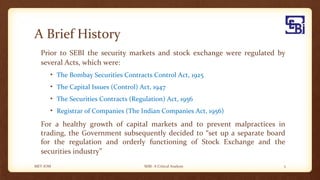 Securities and exchange board of india | PPT