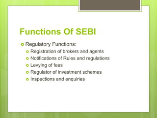 Securities and exchange board of india | PPT