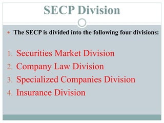 Securities and exchange commission of pakistan | PPT
