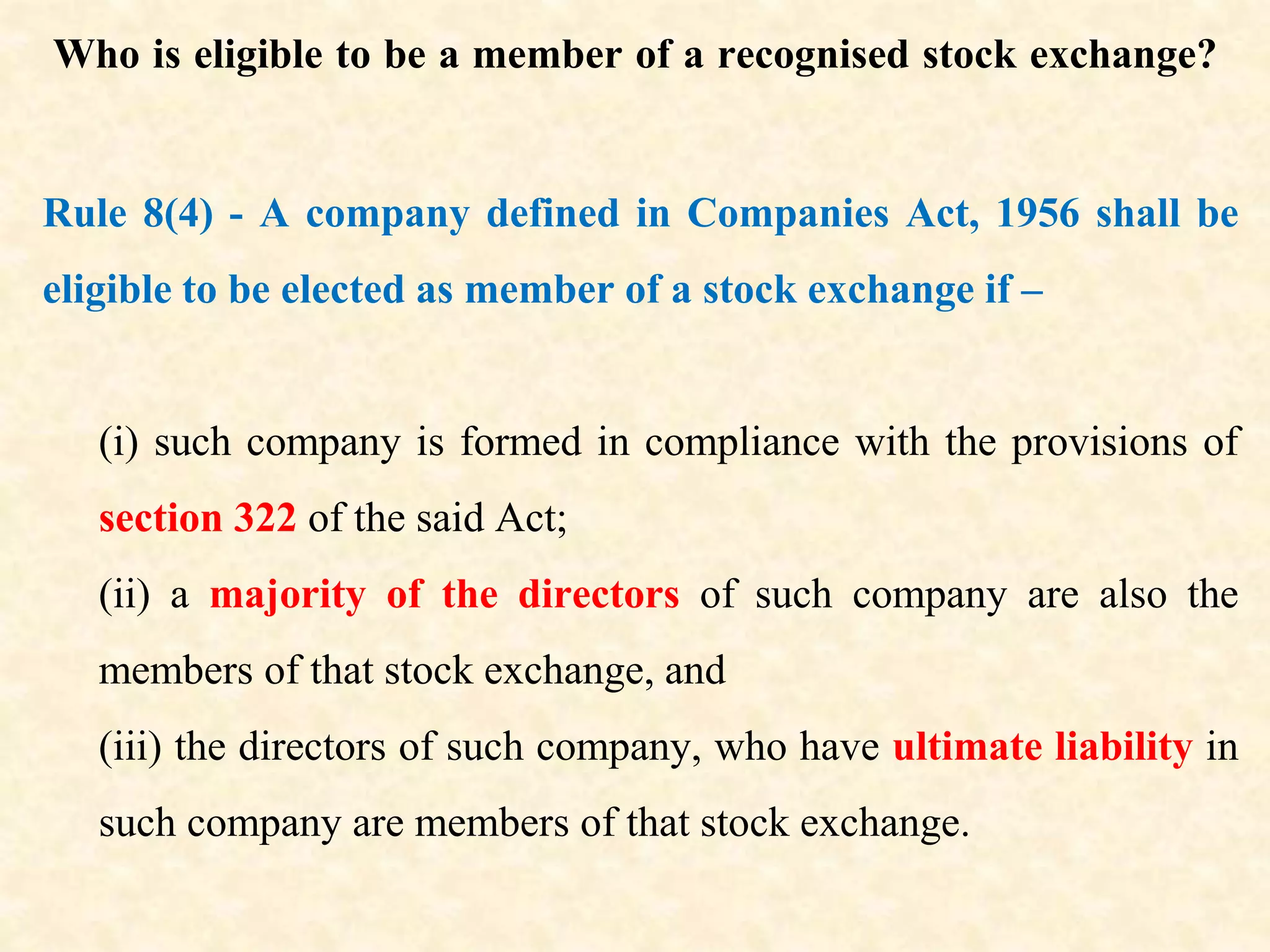 Securities contract regulation act, 1956 | PPTX