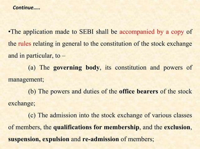 Securities contract regulation act, 1956 | PPTX